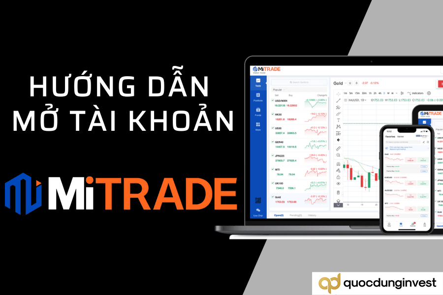 Hướng dẫn mở tài khoản sàn Mitrade mới nhất 2024 - QuocDungInvest.com